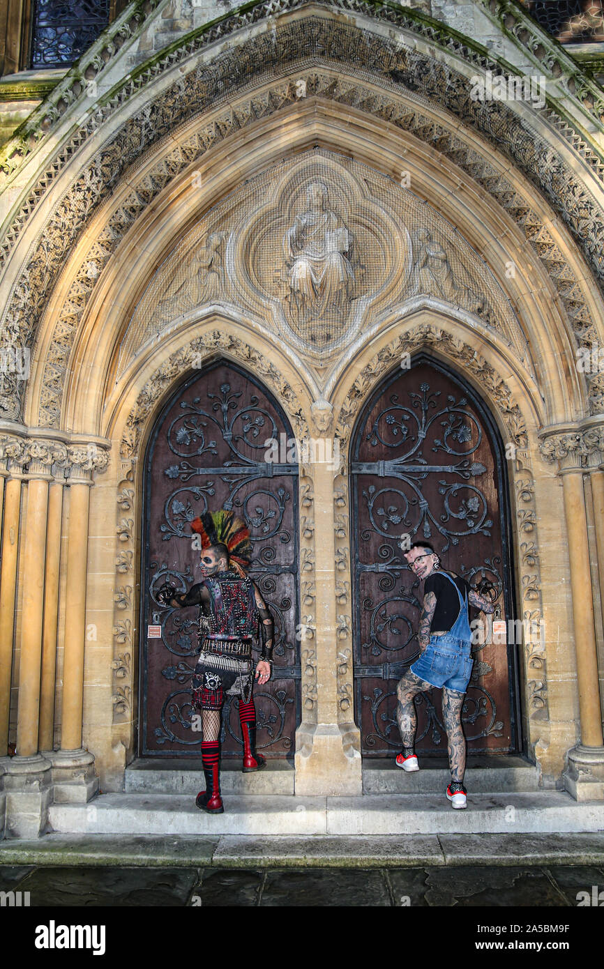 London UK 19 October 2019 Rolf Buchholz, Guinness World of record for ...