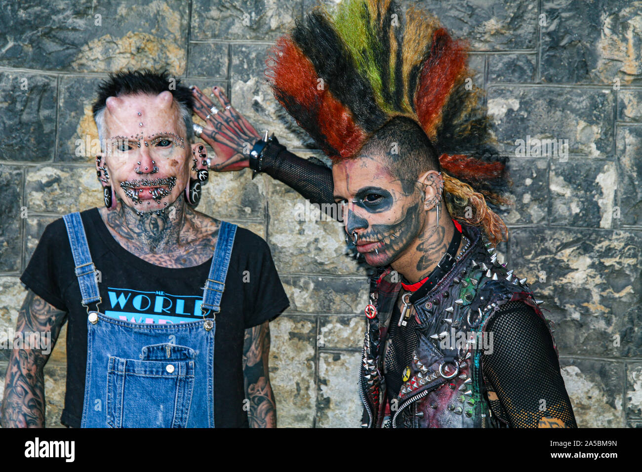 London UK 19 October 2019 Rolf Buchholz, Guinness World of record for the man who has an ...