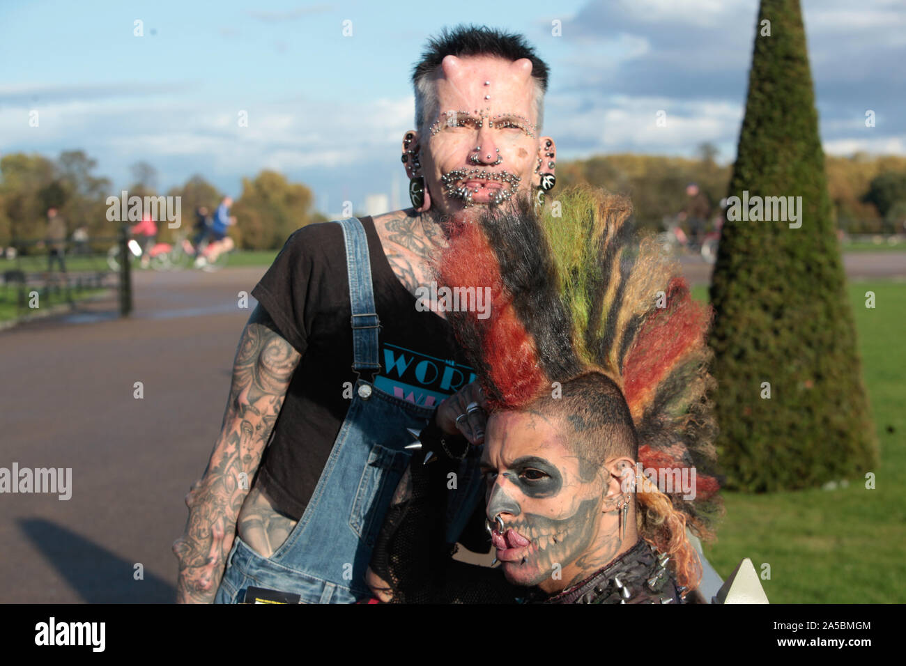 London UK 19 October 2019 Rolf Buchholz, Guinness World of record for ...