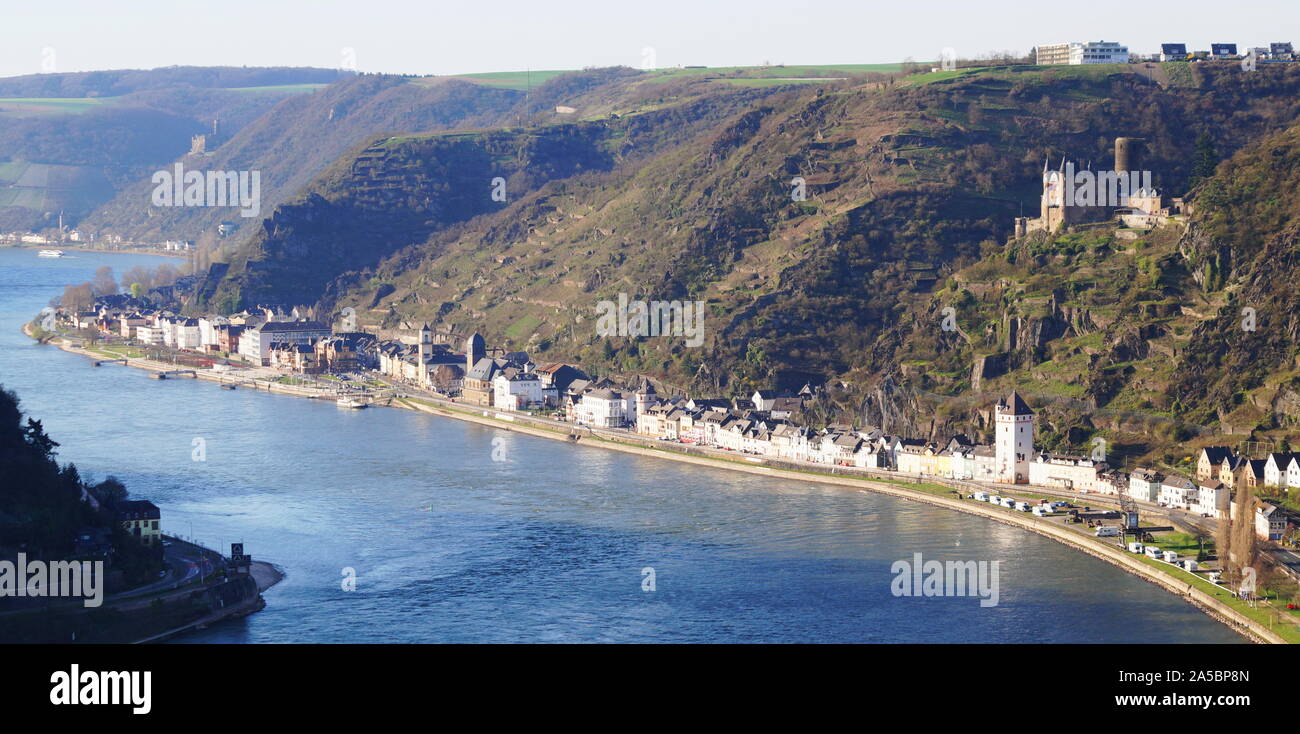 Loreley Germany Castle High Resolution Stock Photography and Images - Alamy