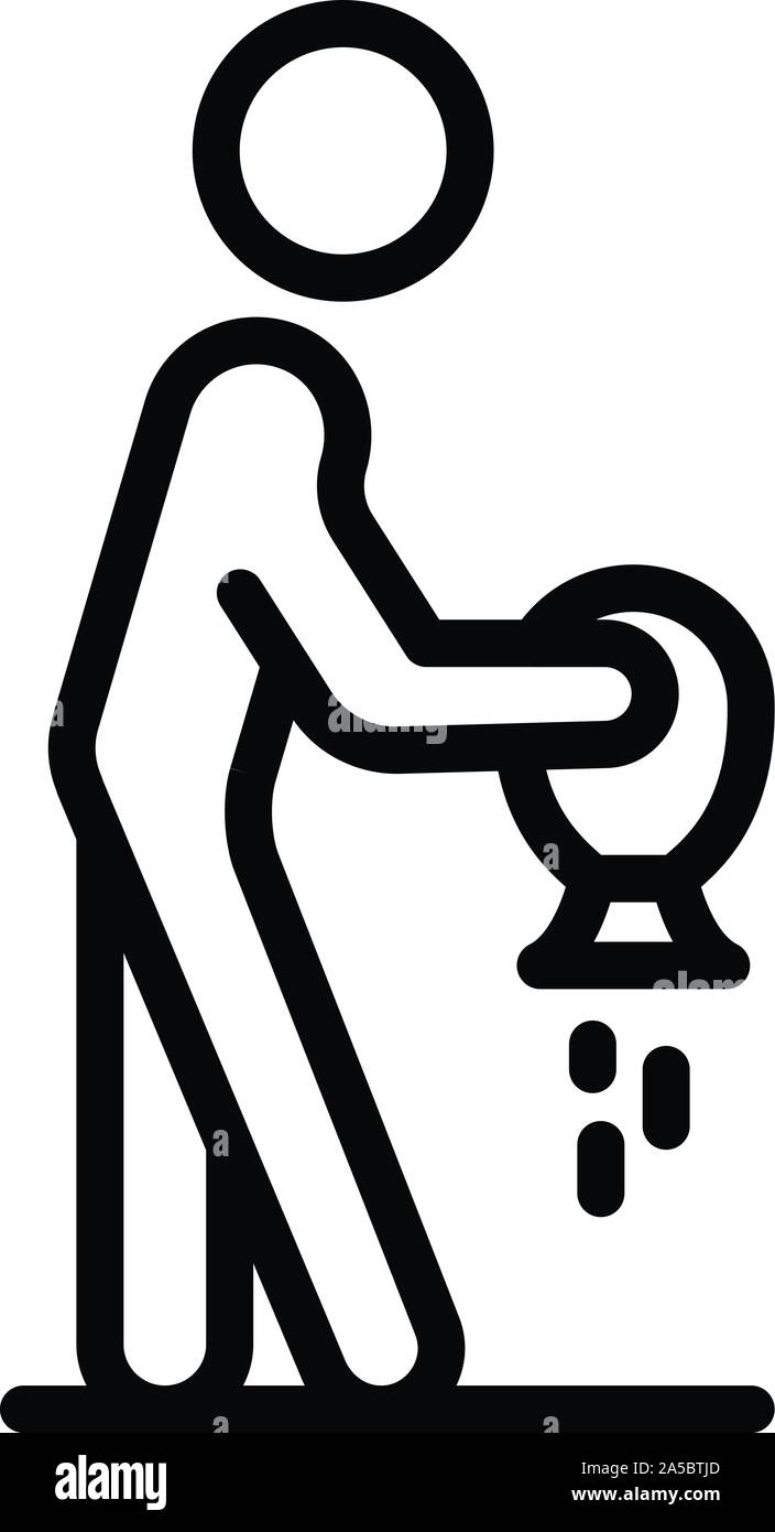 Man clean money bag icon, outline style Stock Vector Image & Art - Alamy