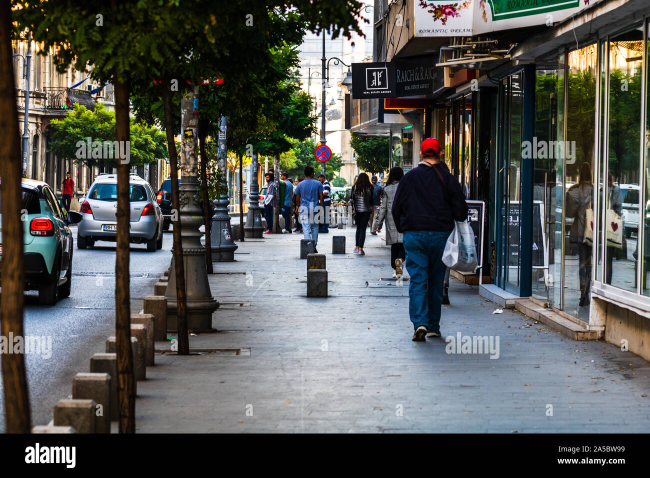 Bucharest traffic city centre hi-res stock photography and images - Alamy