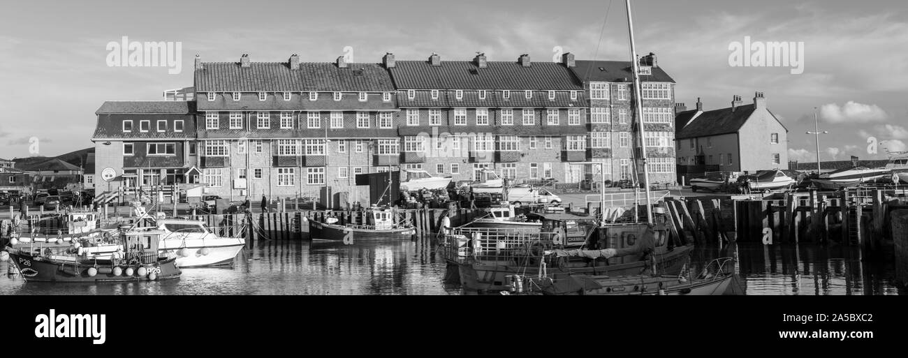 West bay village Black and White Stock Photos & Images - Alamy