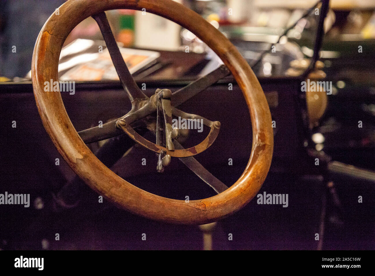 Punta Gorda, Florida, USA – October 13, 2019: Black 1914 Royal Mail ...