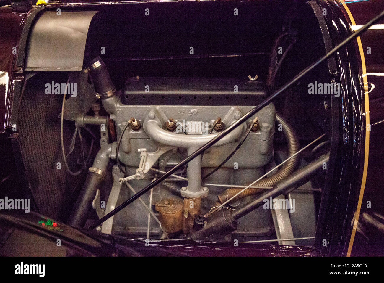 Punta Gorda, Florida, USA – October 13, 2019: Black 1914 Royal Mail ...