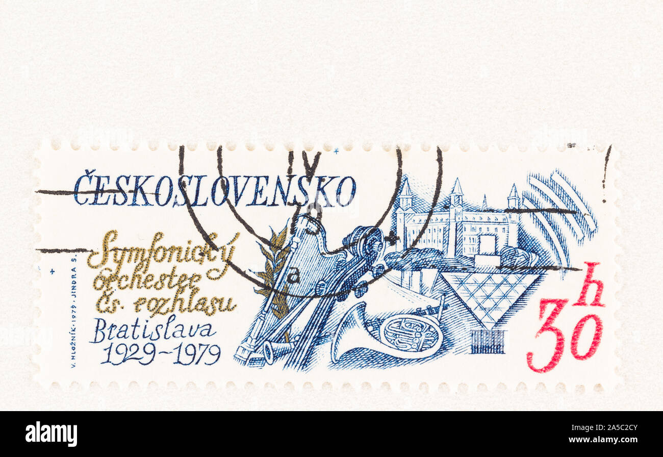 Slovak postage stamp hi-res stock photography and images - Alamy