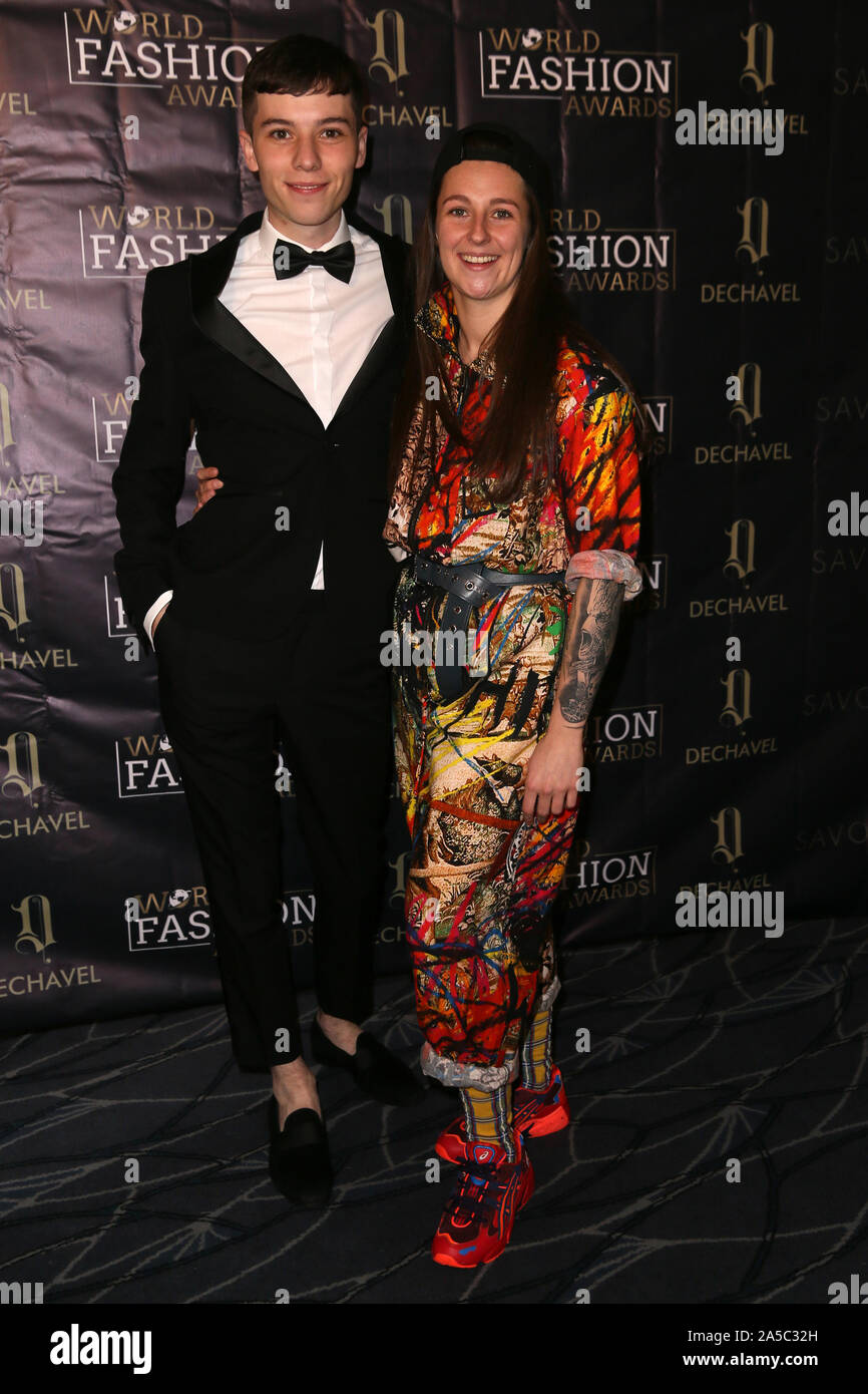 The World Fashion Awards 2019 held at The Savoy Hotel, London ...