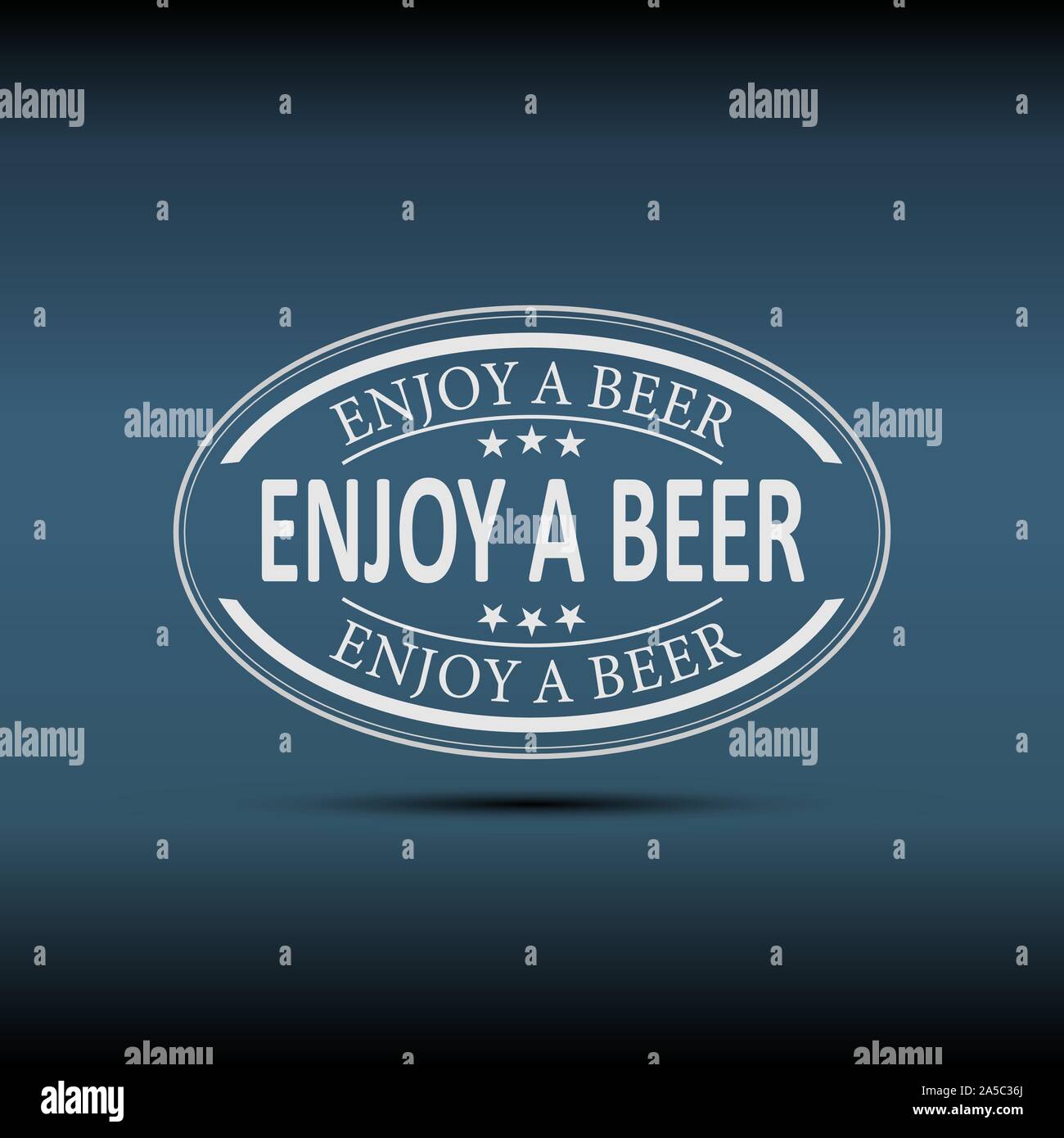 Enjoy a beer sign. Alcoholic beverage store, bar, pub. Night bright ...