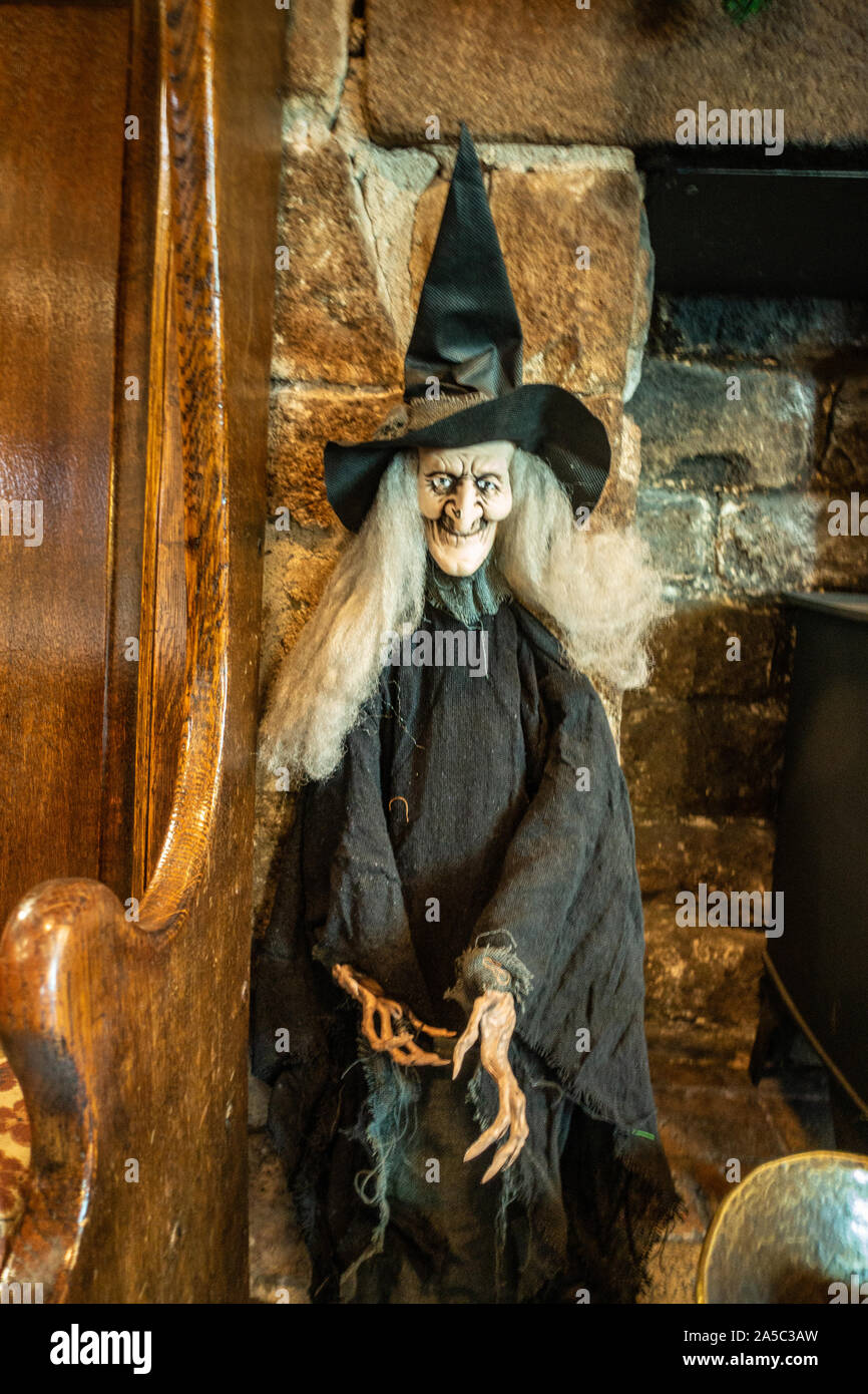small model of a thin witch Stock Photo - Alamy