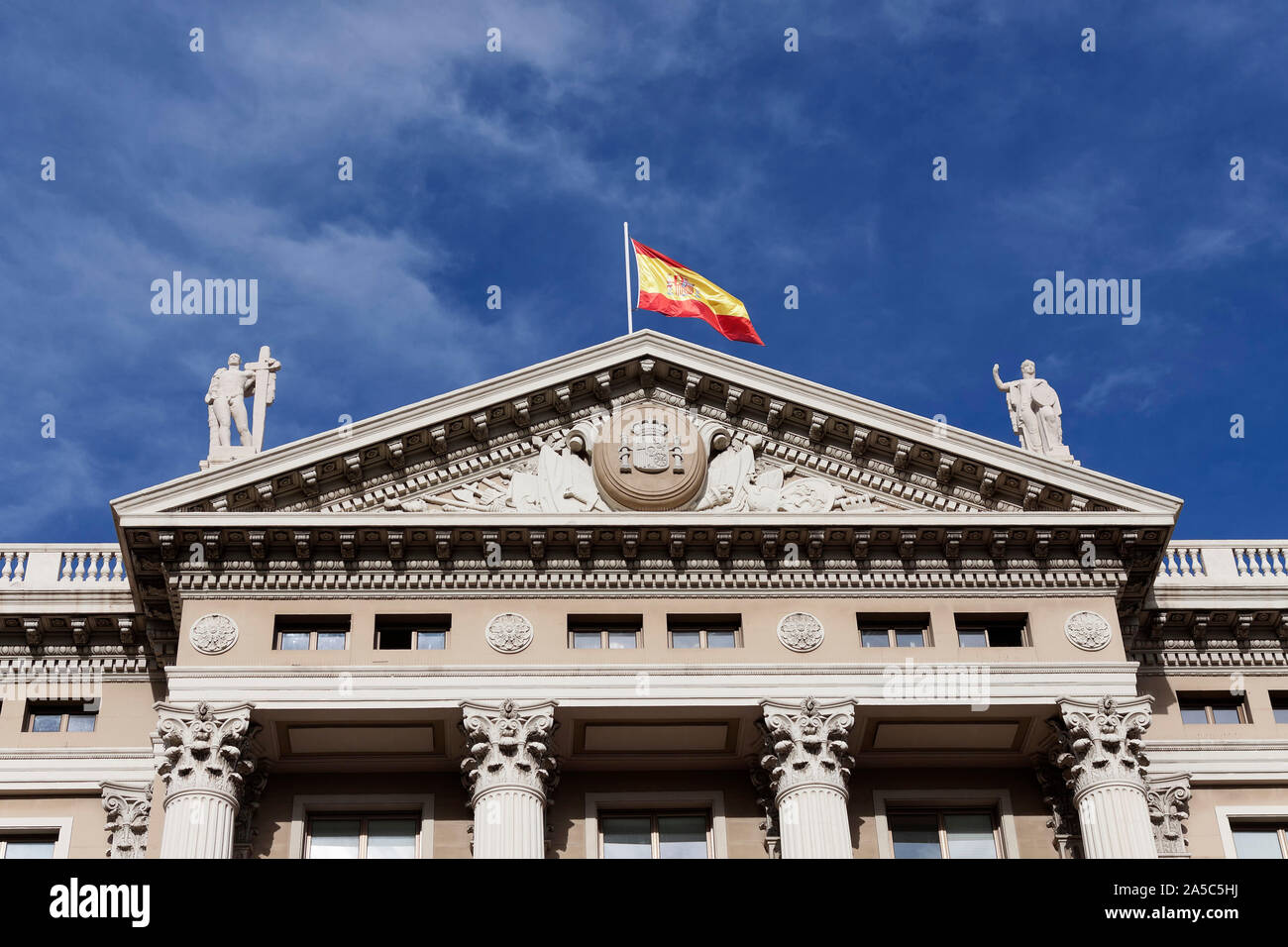 The Gobierno Militar (Military Government) building, Catalonia ...