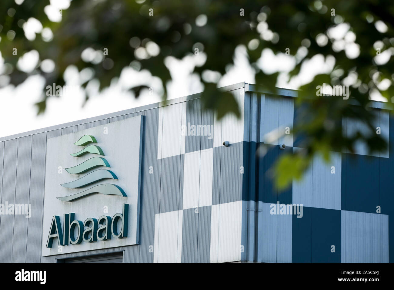 A logo sign outside of a facility occupied by Albaad in Reidsville ...