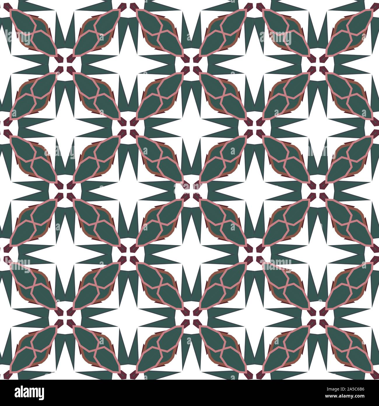 Seamless geometric ornamental vector pattern. Abstract background Stock ...