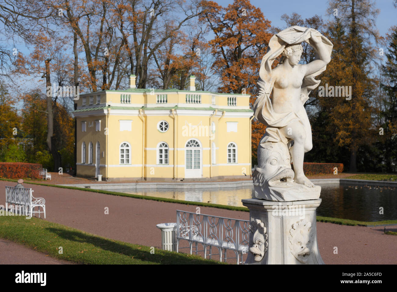 Marble sculpture at Tsarskoye Selo, Russia Stock Photo - Alamy