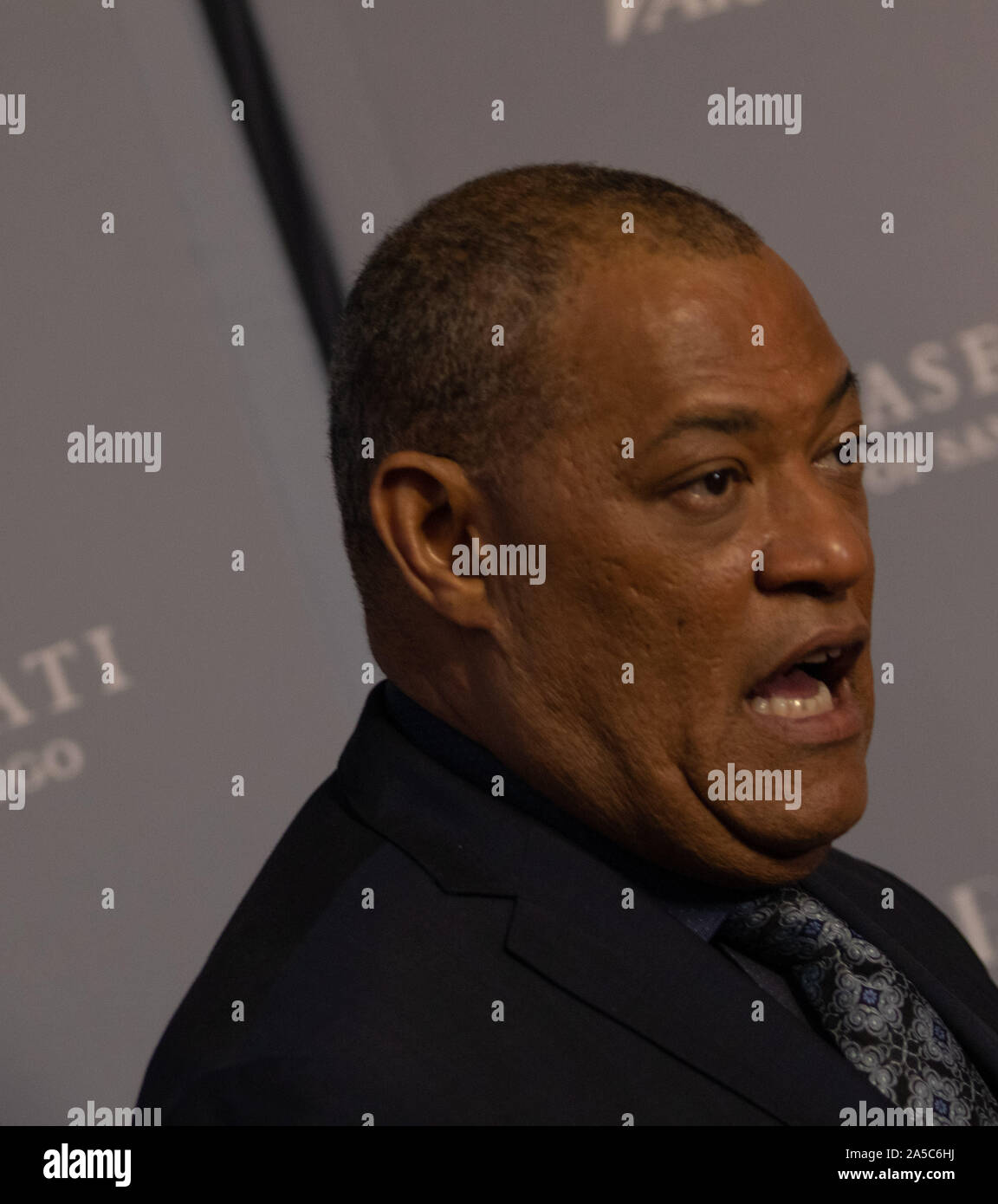 October 17, 2019: Laurence Fishburne at the San Diego International ...