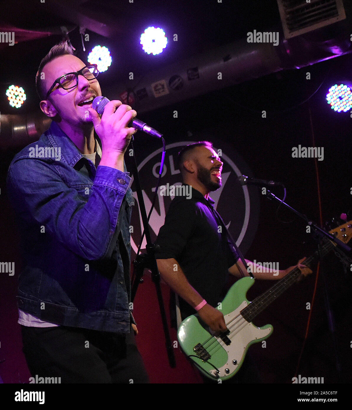 Mike Montali and Chris Urriola perform with the Hollis Brown band at ...