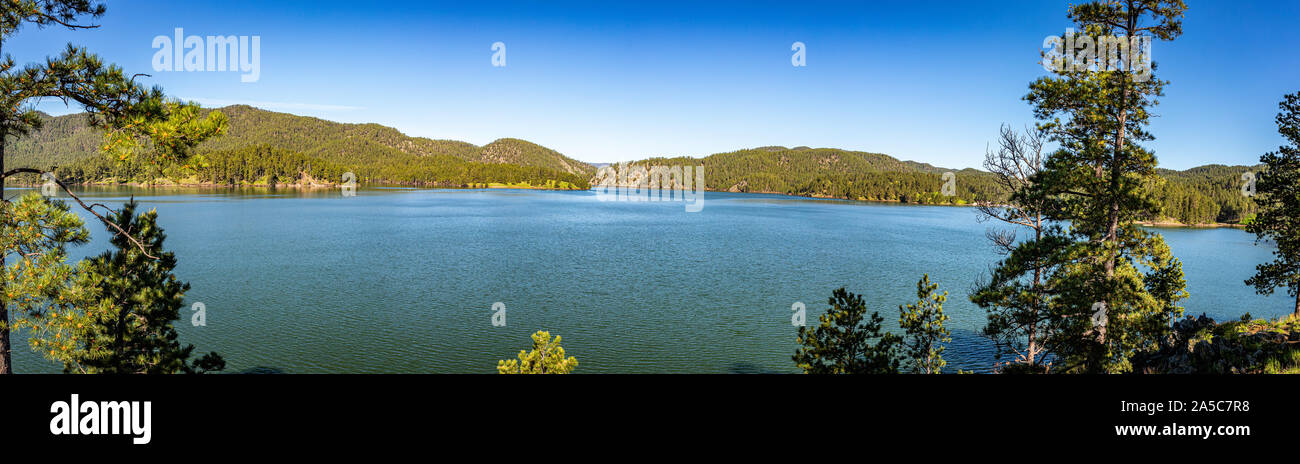 Pactola Lake is the largest reservoir in the Black Hills of South ...