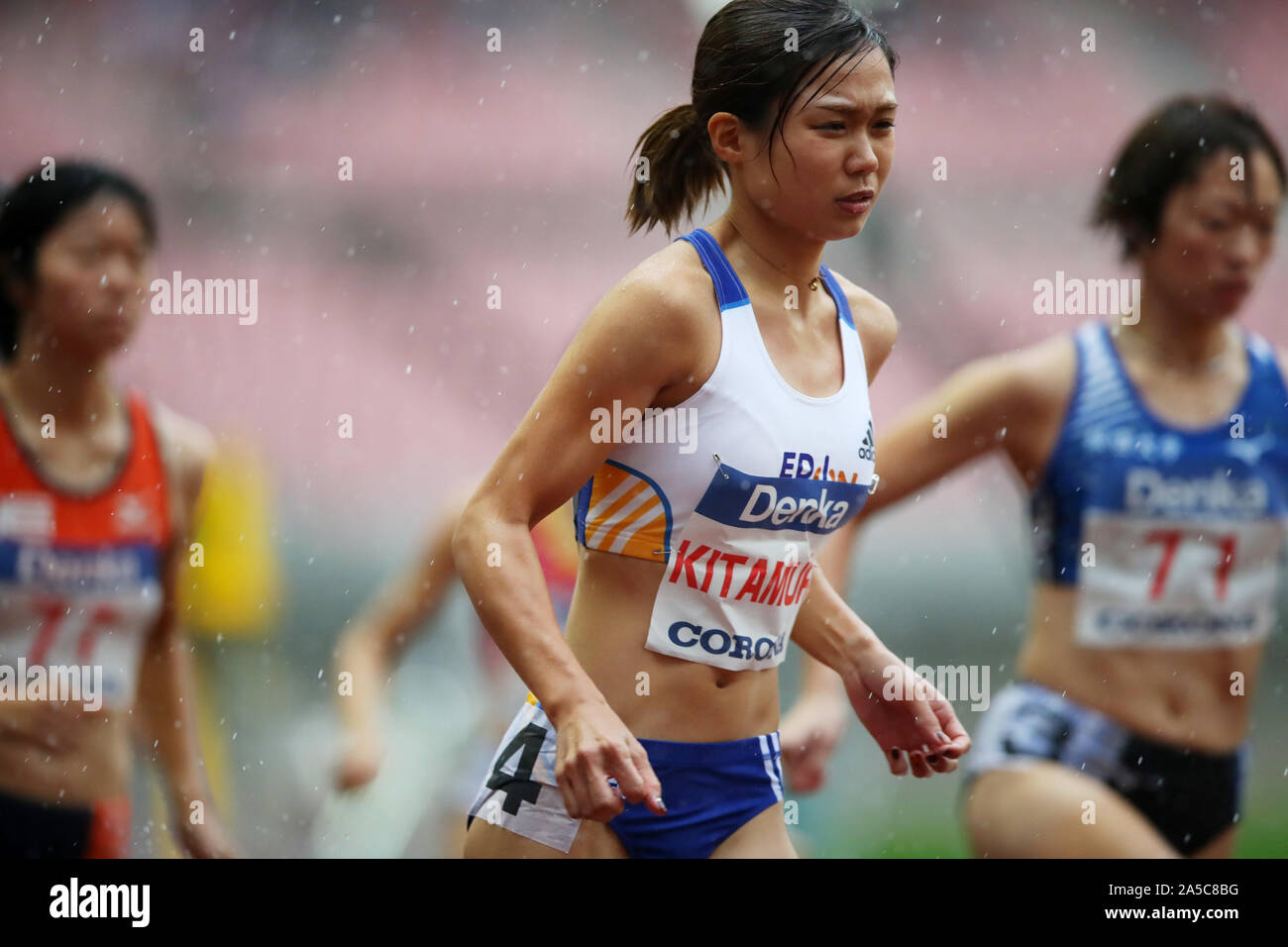 Niigata, Japan. 19th Oct, 2019. Yume Kitamura Athletics : Denka ...