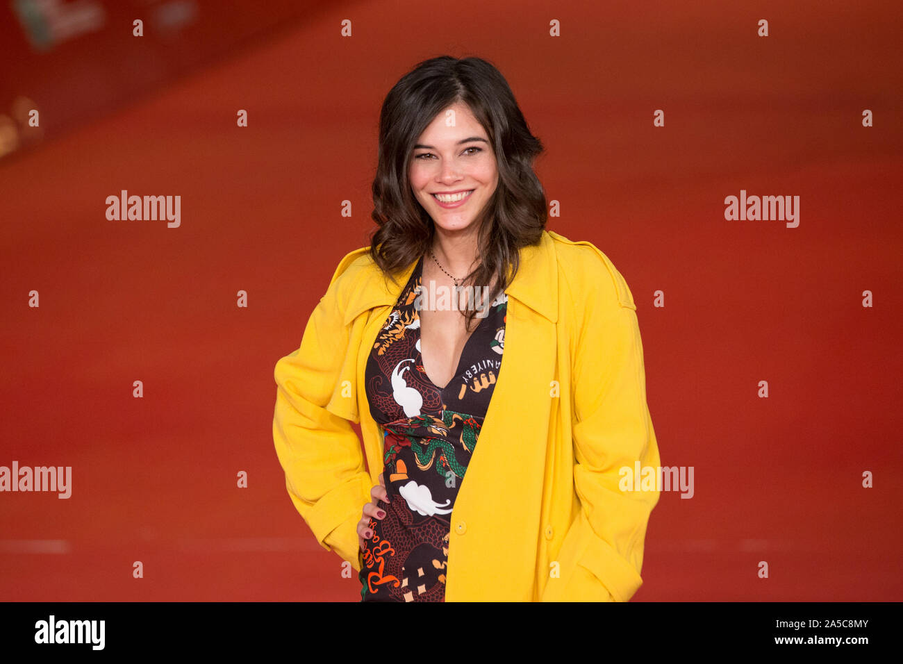 Roma, Italy. 19th Oct, 2019. Italian actress Neva Leoni Red carpet for ...