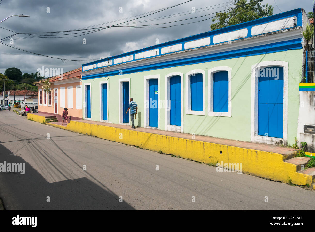 Colonial Buildings In The Historic Center Of Igarassu Pernambuco