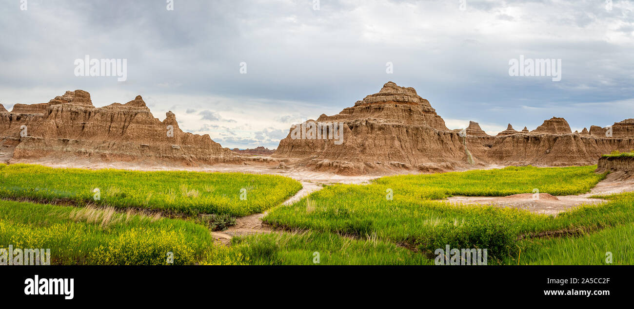 Badlands National Park is located in southwestern South Dakota ...