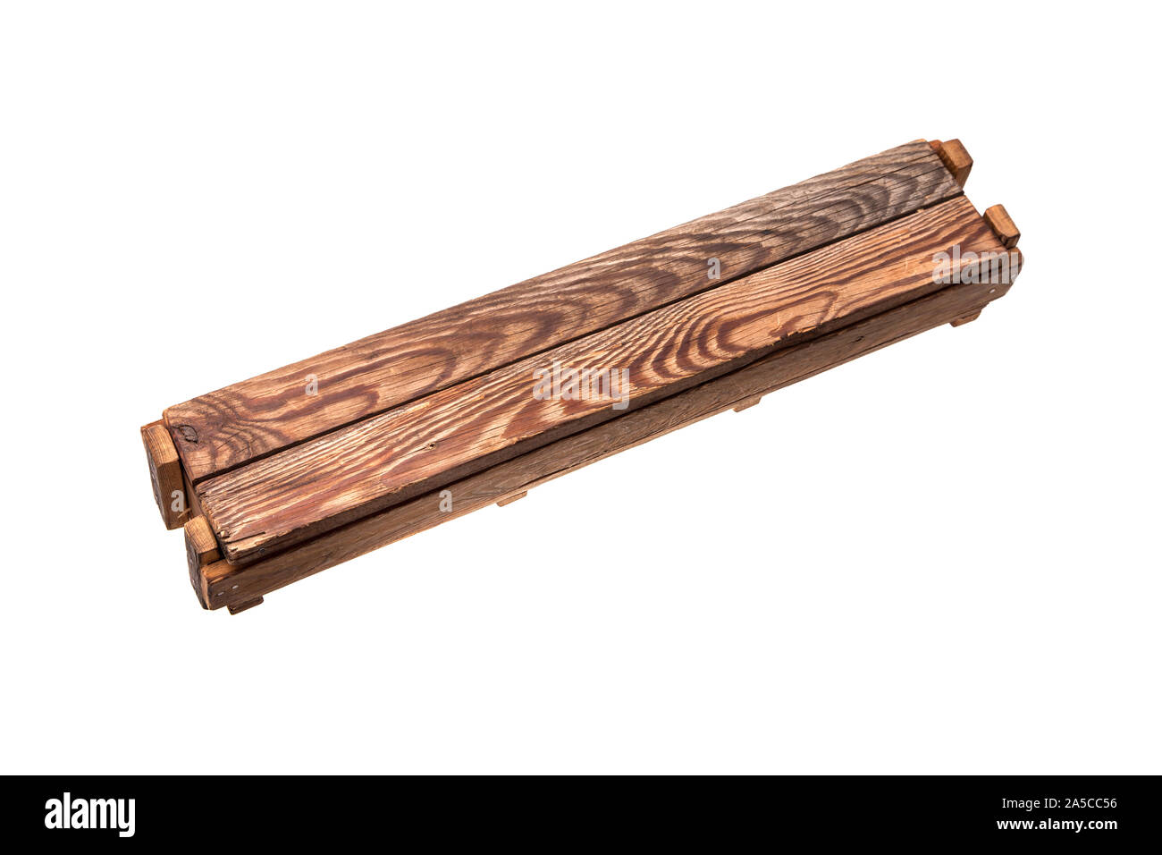 Wooden box isolated on white background Stock Photo - Alamy