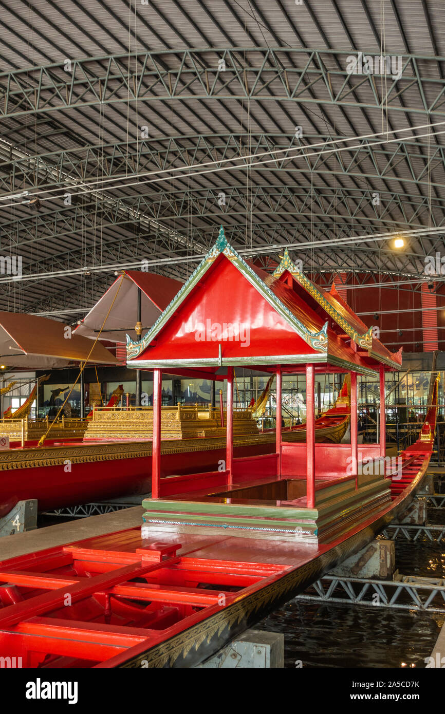 Bangkok city, Thailand - March 17, 2019: Royal Barge National Museum ...