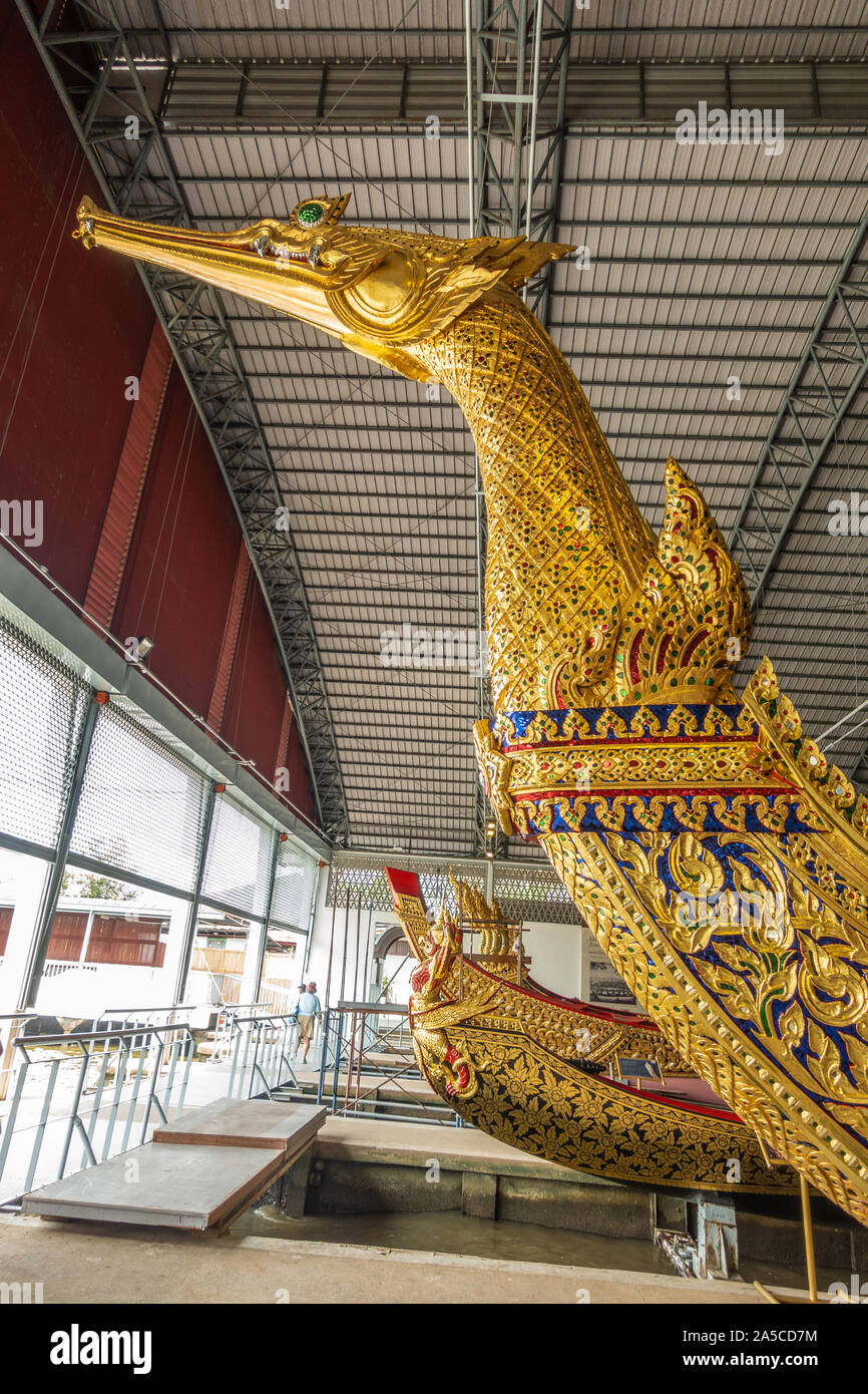 Bangkok city, Thailand - March 17, 2019: Royal Barge National Museum ...