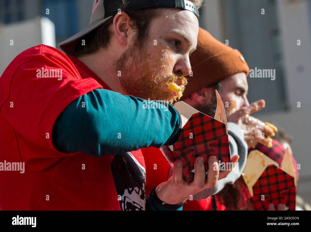 Toronto, Canada. 19th Oct, 2019. Contestants compete during the 2019 ...