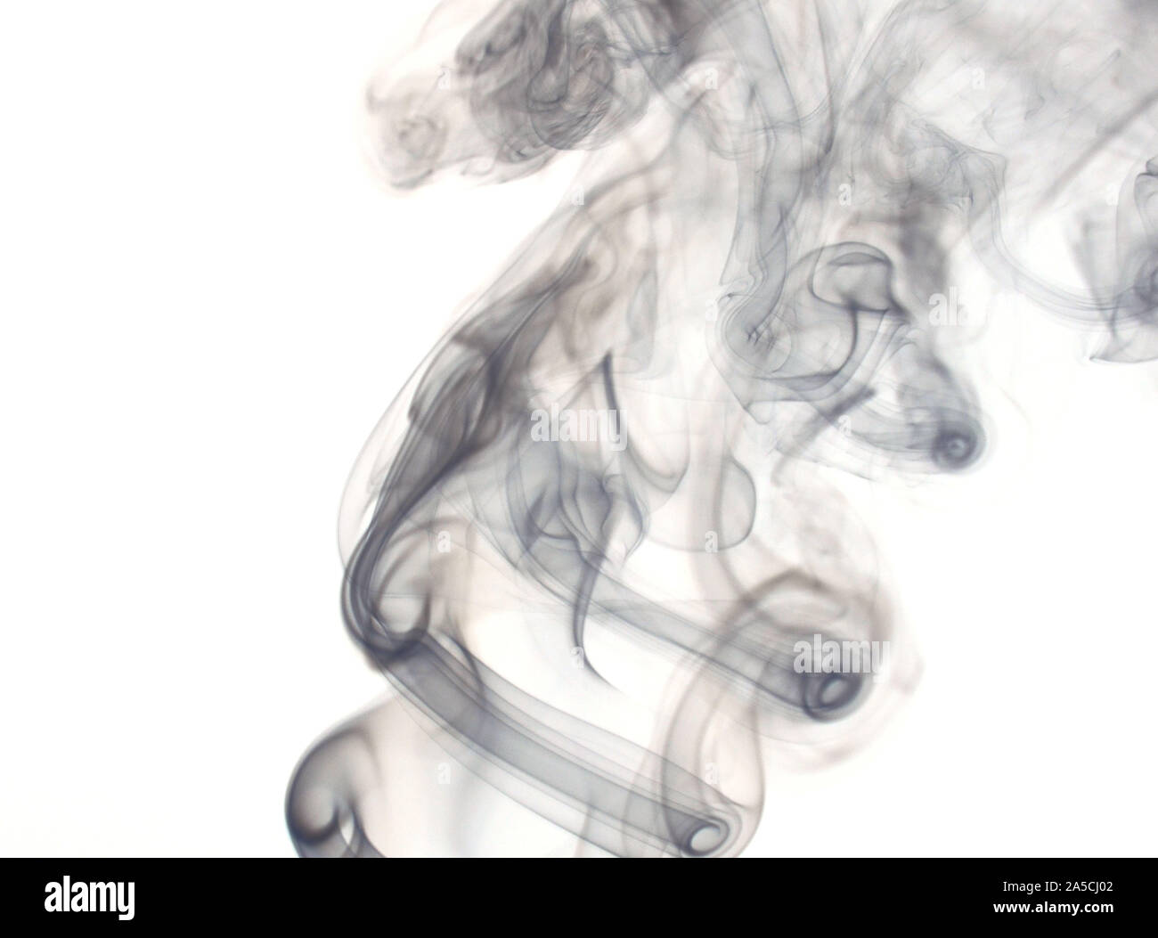 Texture smoke on a white background Stock Photo - Alamy