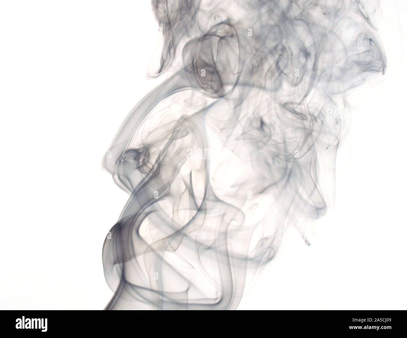 Texture smoke on a white background Stock Photo - Alamy