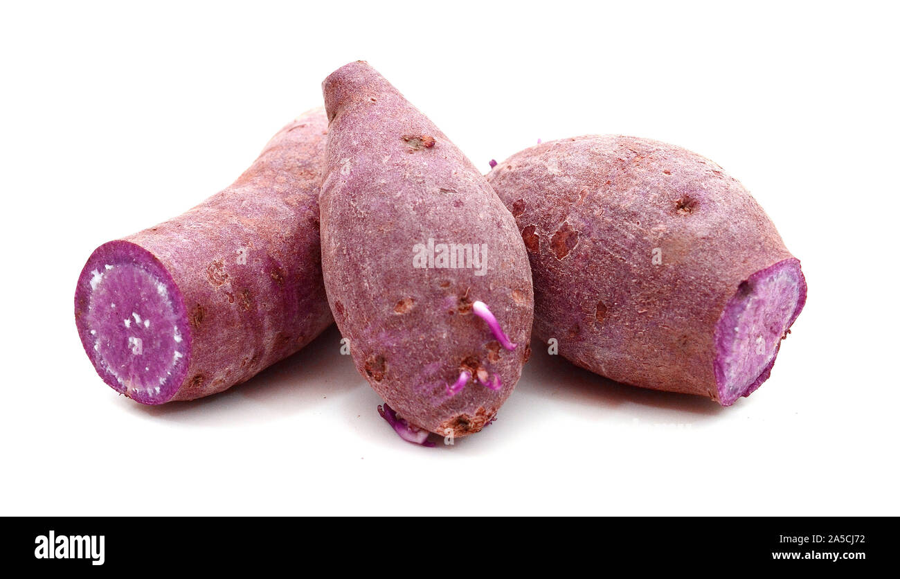 Purple yams at market hi-res stock photography and images - Alamy