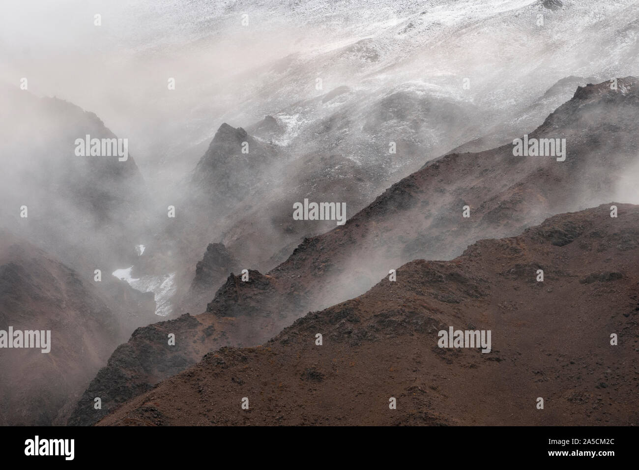 North America; United States; Alaska; Alaska Range Mountains; Denali ...