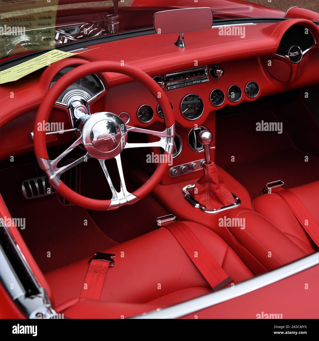 1957 corvette red hi-res stock photography and images - Alamy