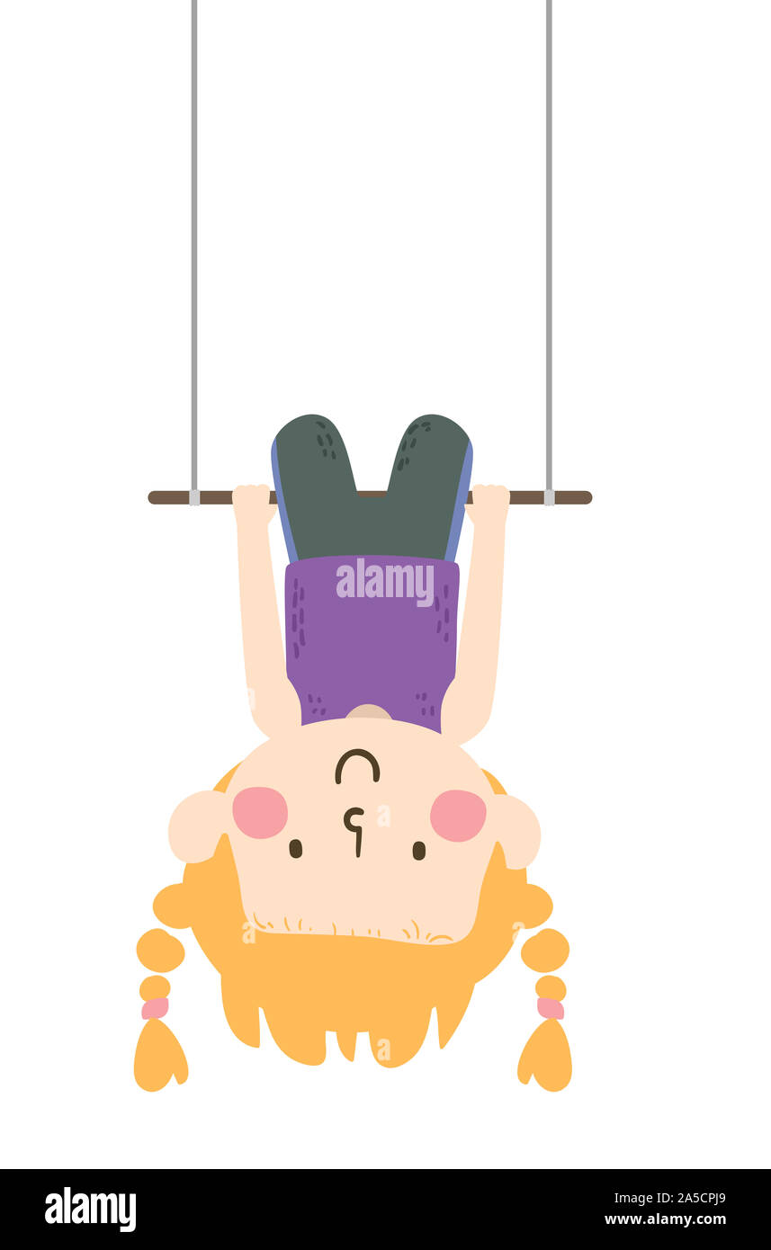 Girl Hanging Upside Down Drawing at Jake Burdekin blog