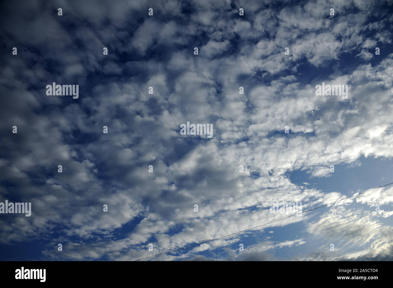 Munnar; Kerala; India; Southeast Asia Nov. 2017 : Altocumulus is a ...