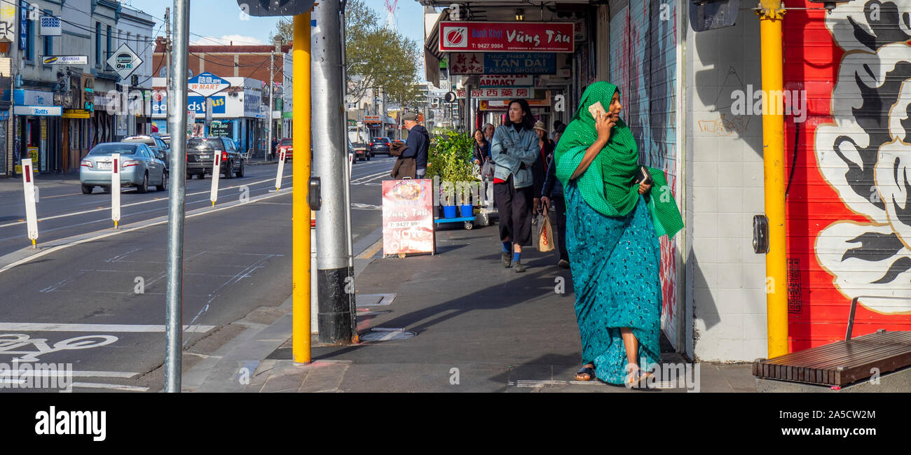 Australian female muslim hi-res stock photography and images - Alamy