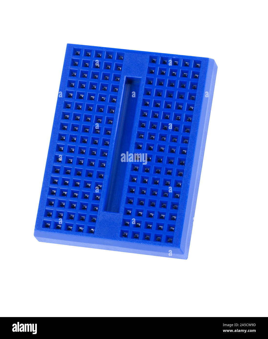 Mini Solderless Prototype Breadboard isolated Stock Photo - Alamy