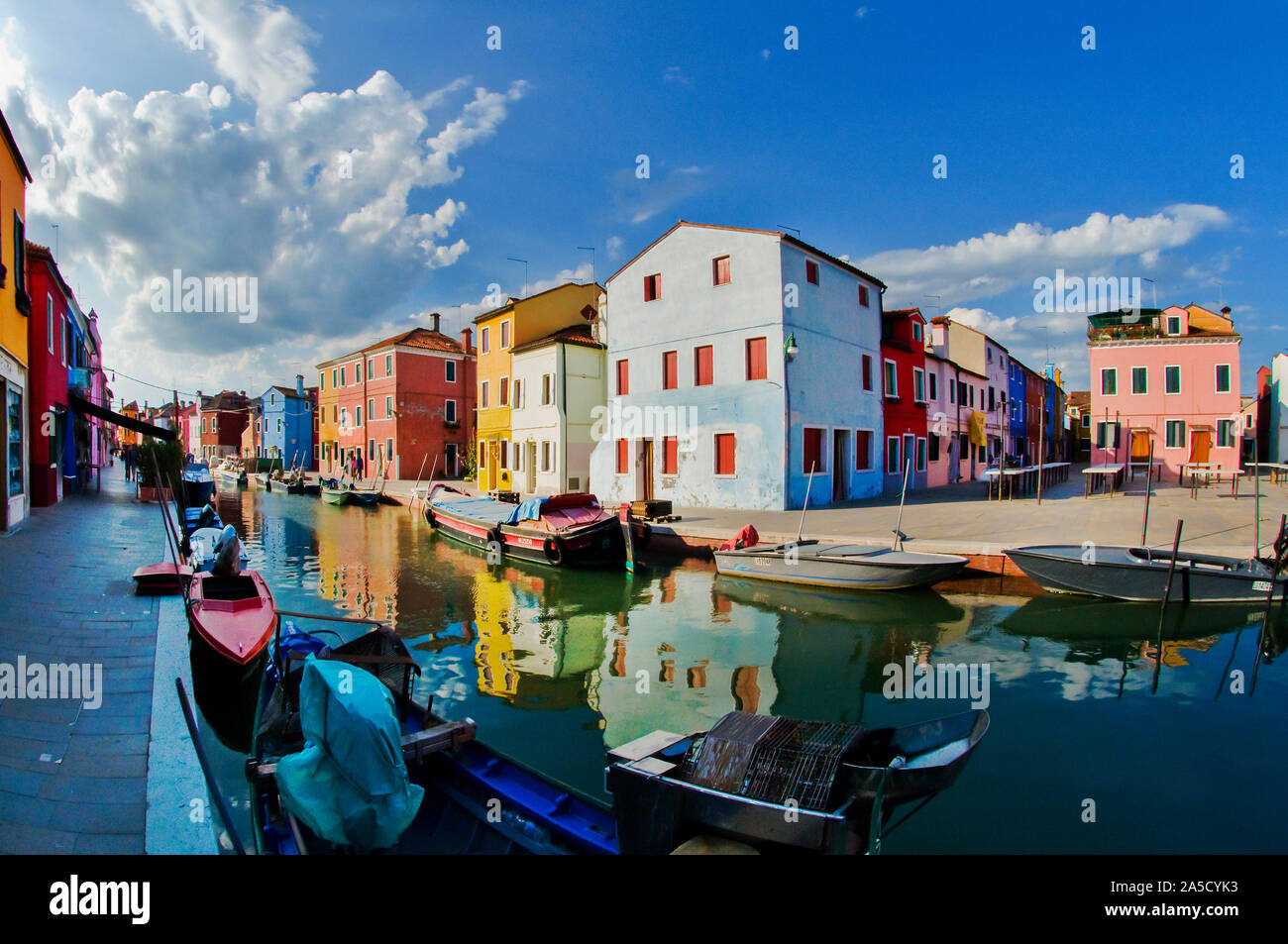 Lives in Burano, the lace island, one of the most visit place of Venice ...