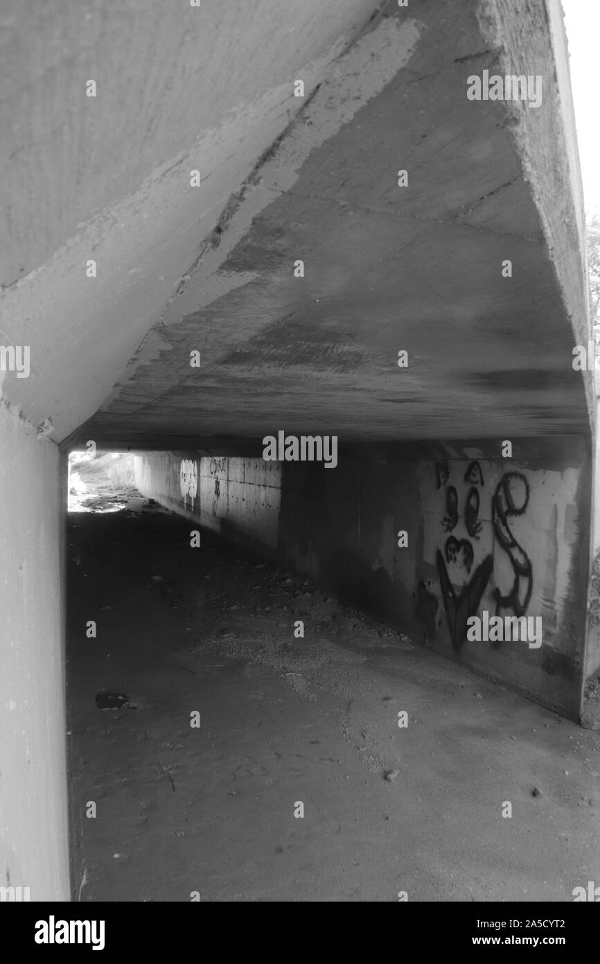 Dry ditch Black and White Stock Photos & Images - Alamy