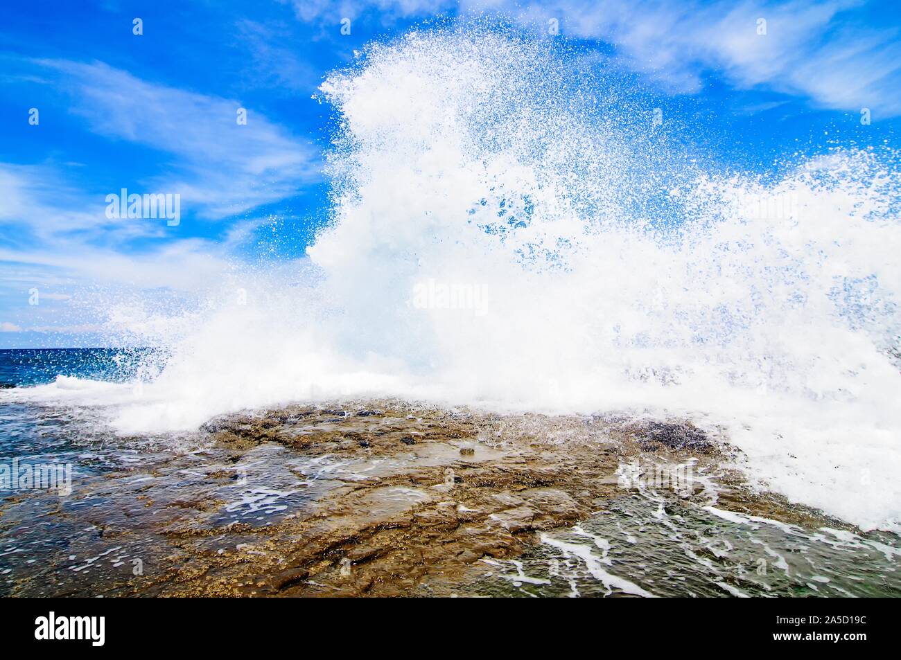 Rough middle ocean at night hi-res stock photography and images - Alamy