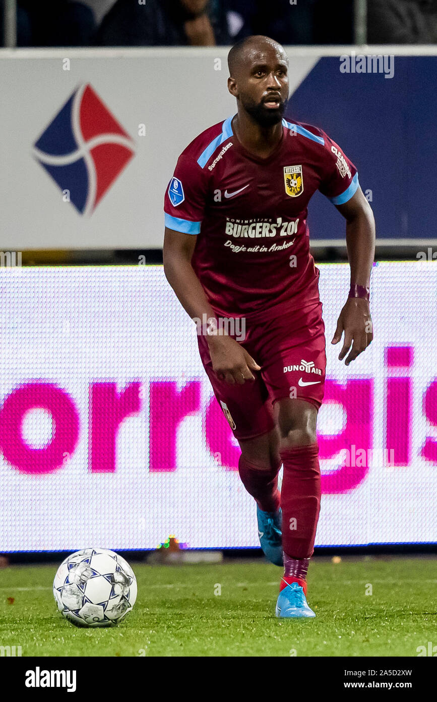 Venlo, Netherlands. 19th Oct, 2019. VENLO, VVV Venlo - Vitesse, 19-10 ...