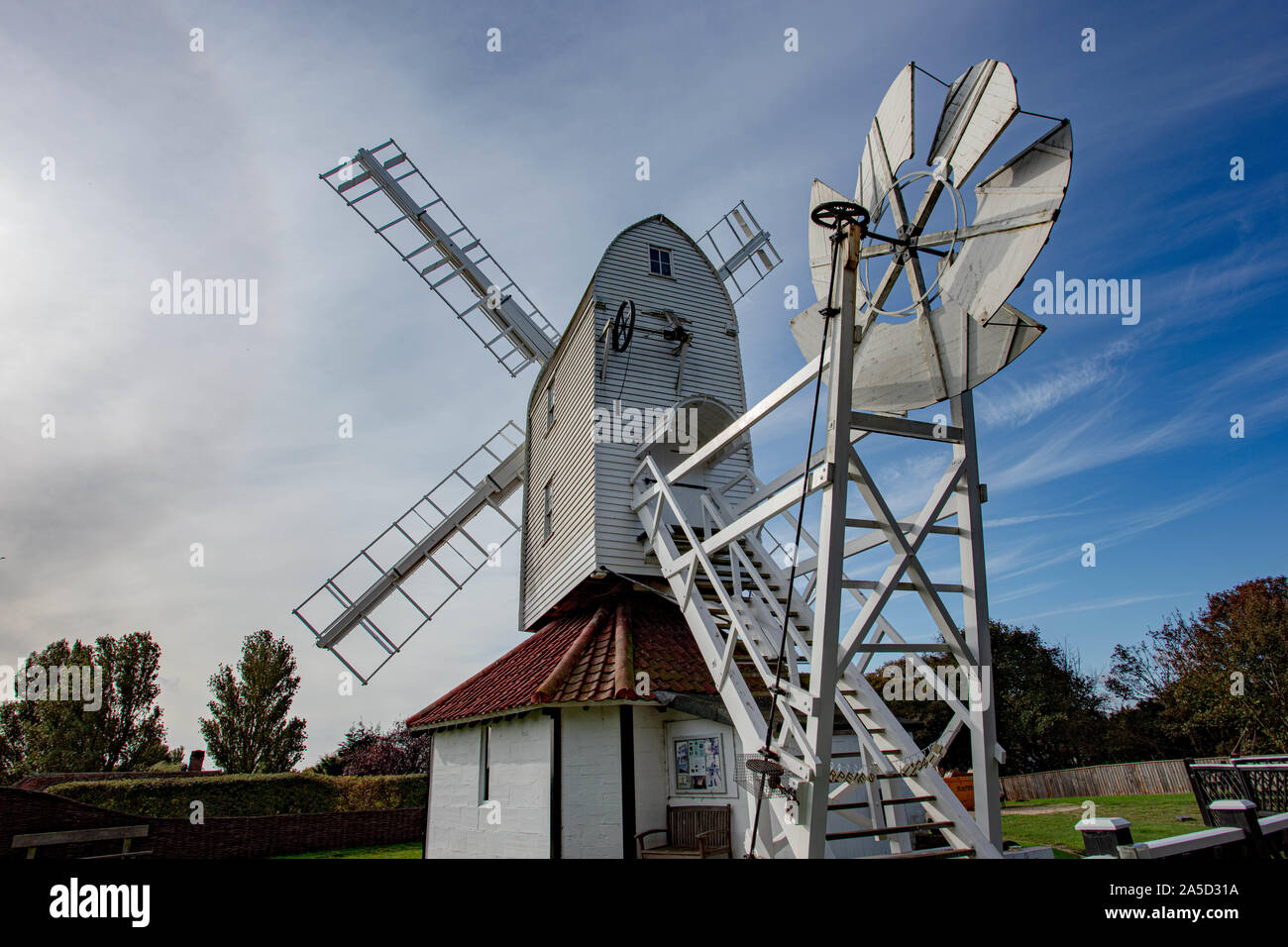 The Post Mill at Thorpeness Suffolk Stock Photo - Alamy