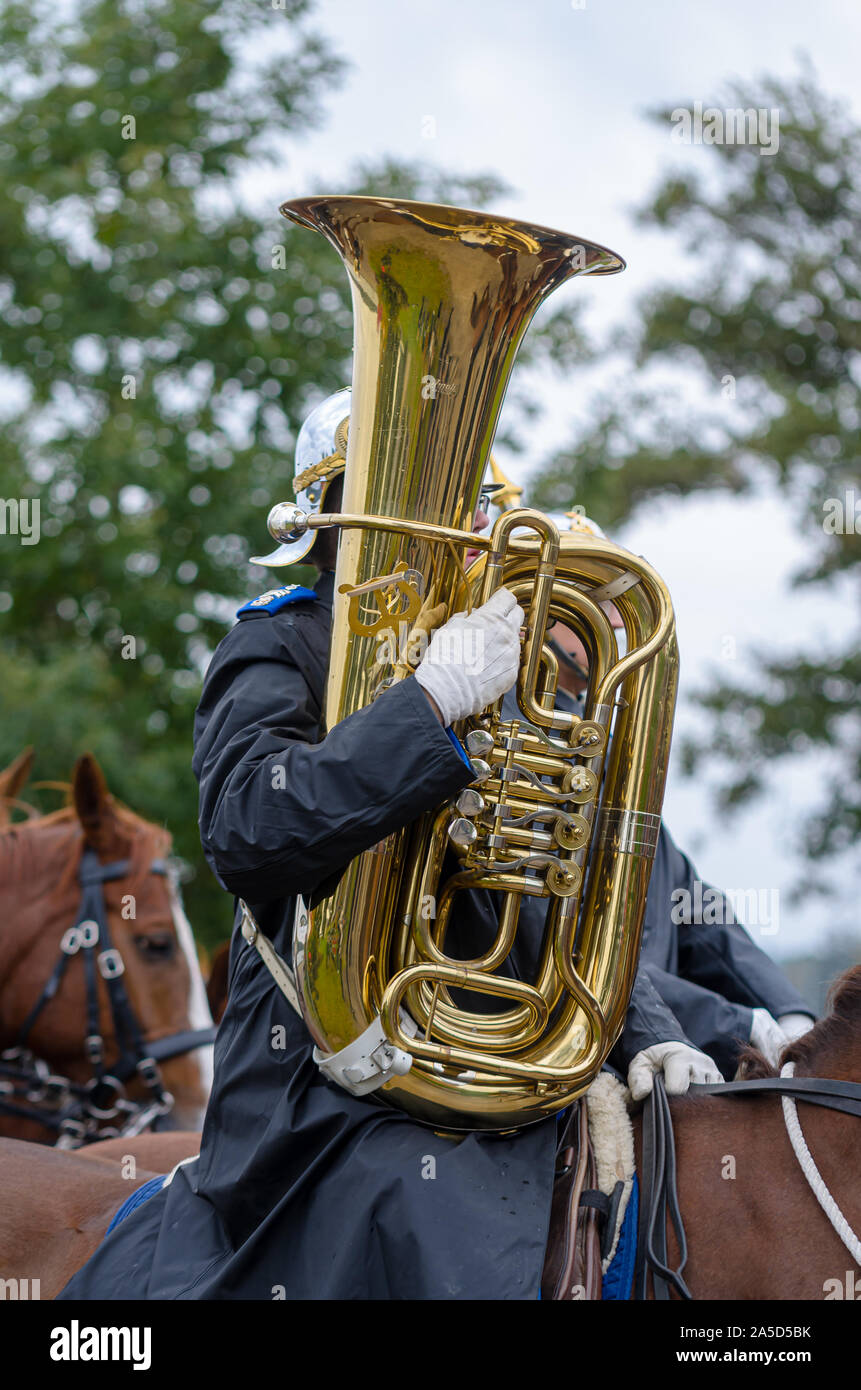 White tuba hi-res stock photography and images - Alamy