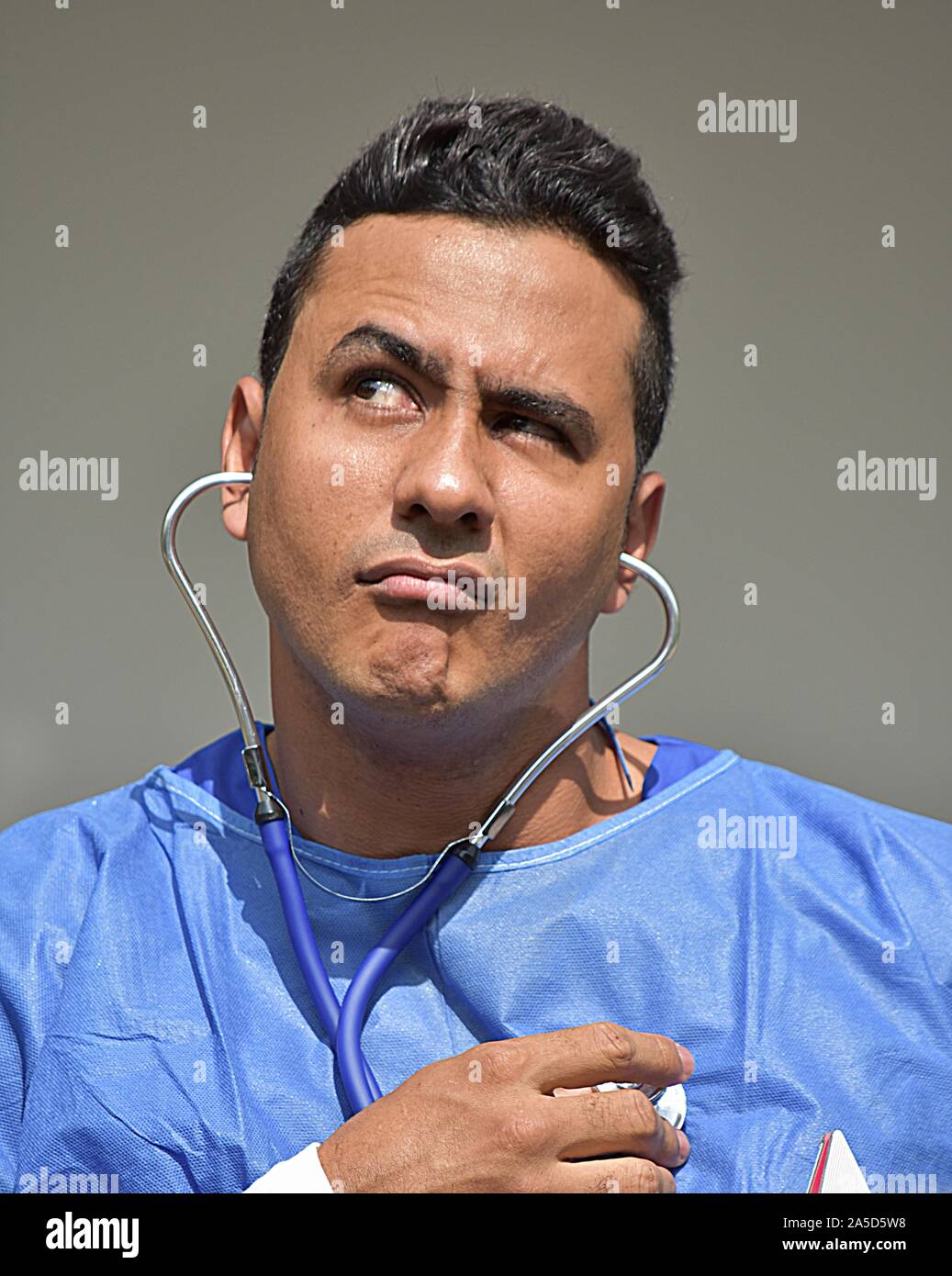 Goofy Male Surgeon Stock Photo - Alamy