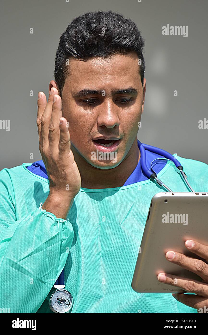 Doctor anxiety hi-res stock photography and images - Alamy