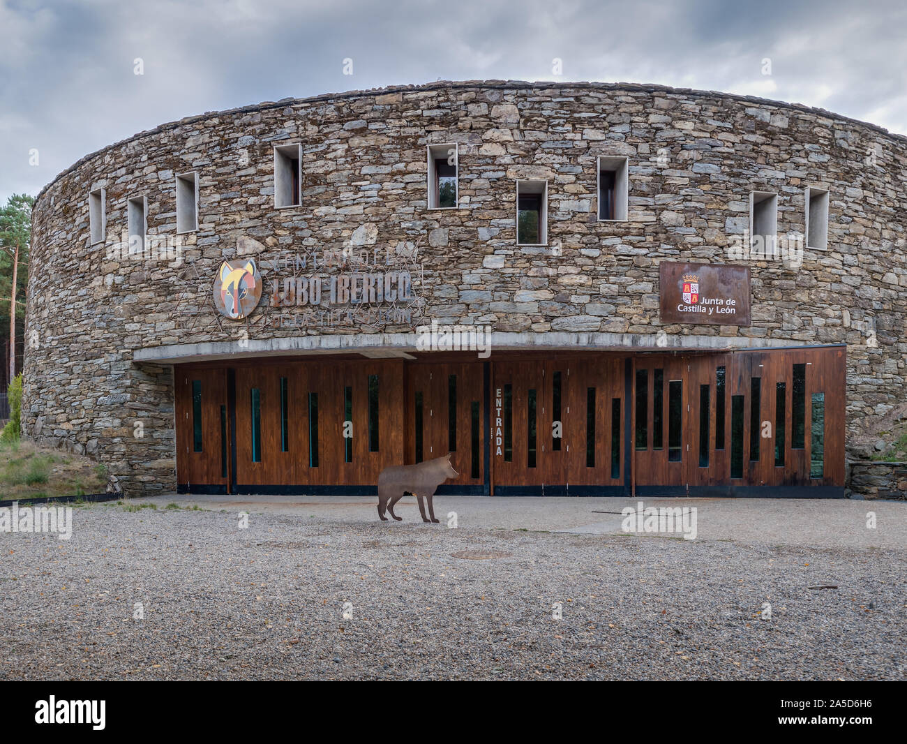 Centro del lobo iberico hi-res stock photography and images - Alamy