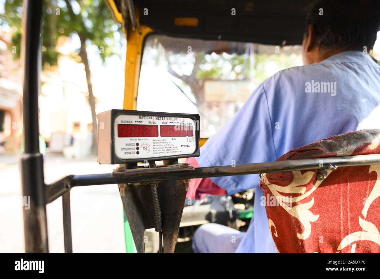 Auto rickshaw meter hi-res stock photography and images - Alamy