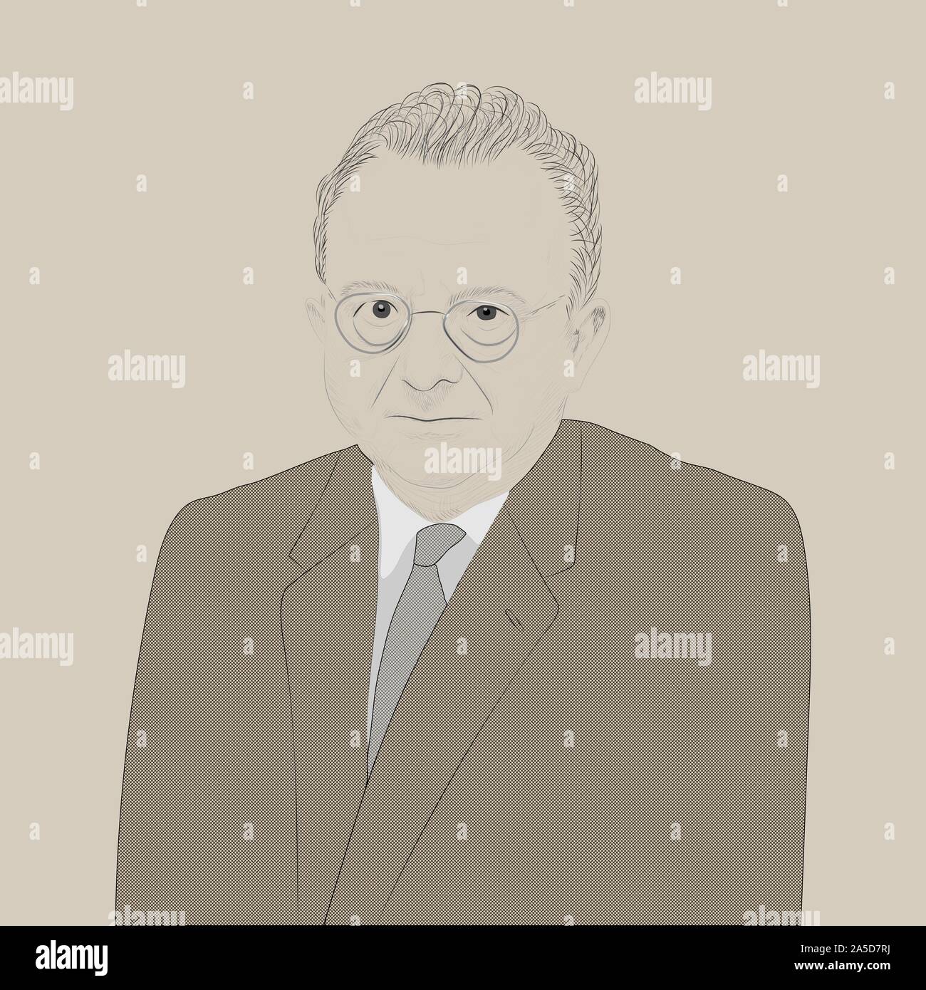 German psychologist and philosopher Stock Vector Images - Alamy