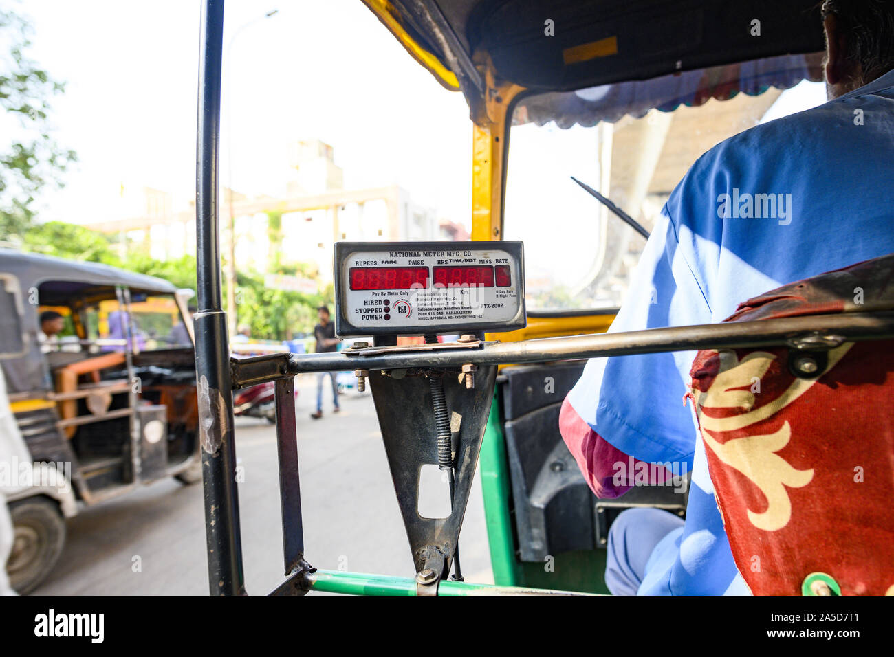 Auto rickshaw meter hi-res stock photography and images - Alamy