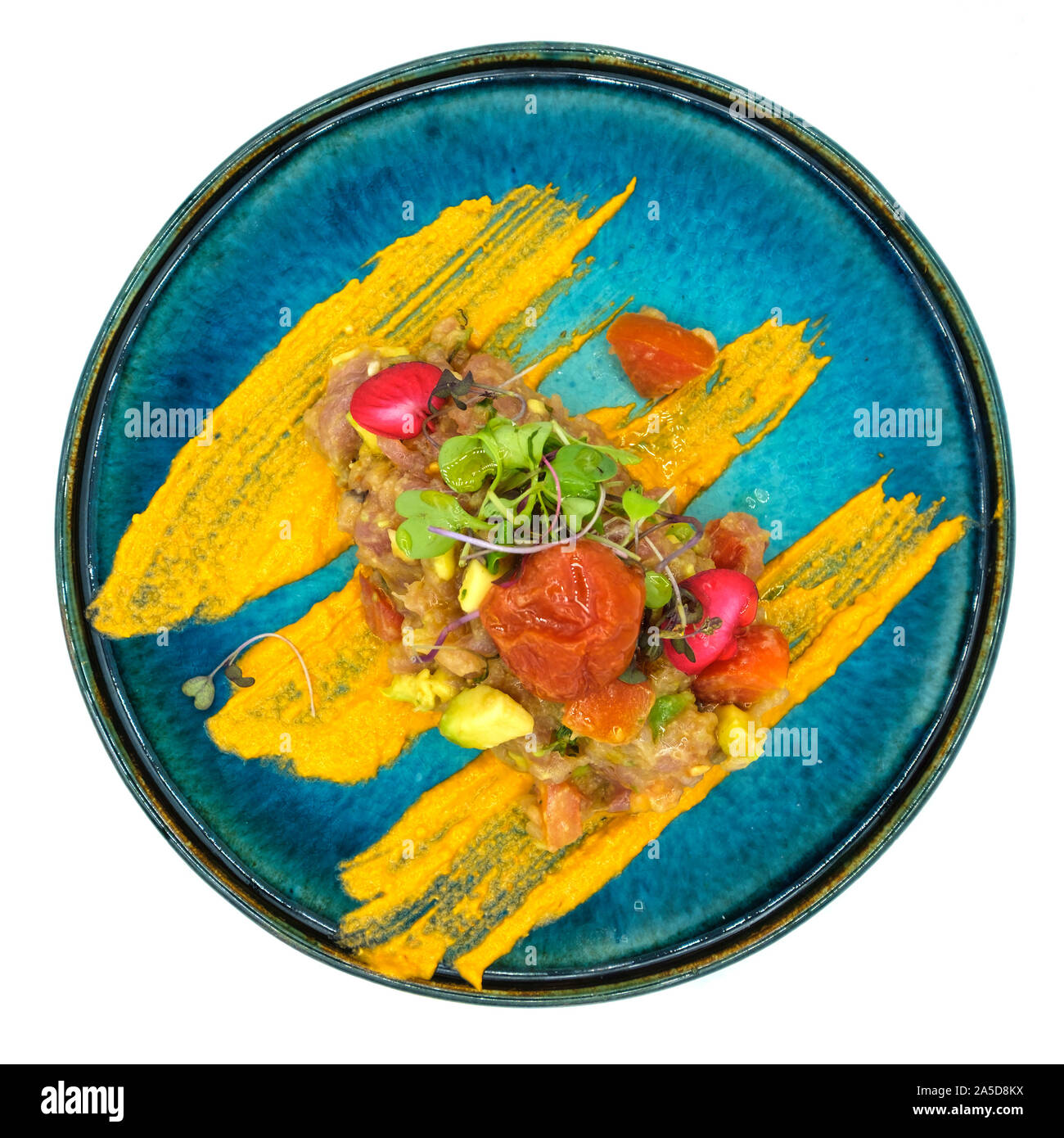 Food top view gourmet Cut Out Stock Images & Pictures - Alamy